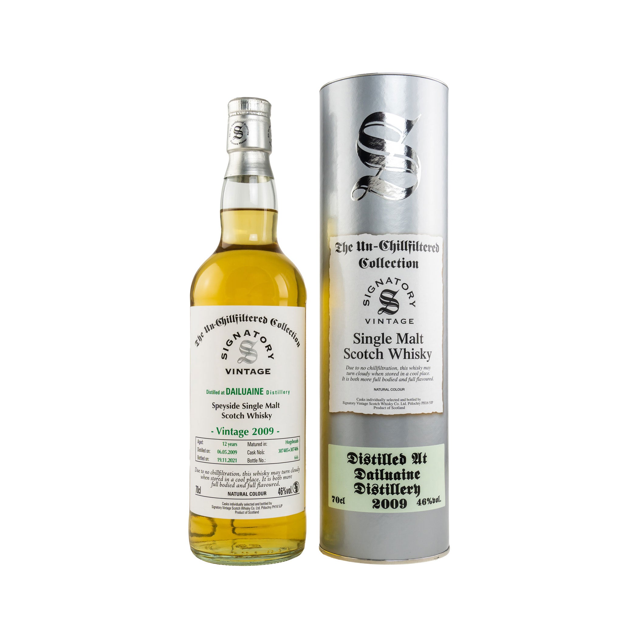 Dailuaine 2009/2021 - 12 Jahre Hogsheads No. 307405+307406 The Un-Chil – Feinste-Weine.de