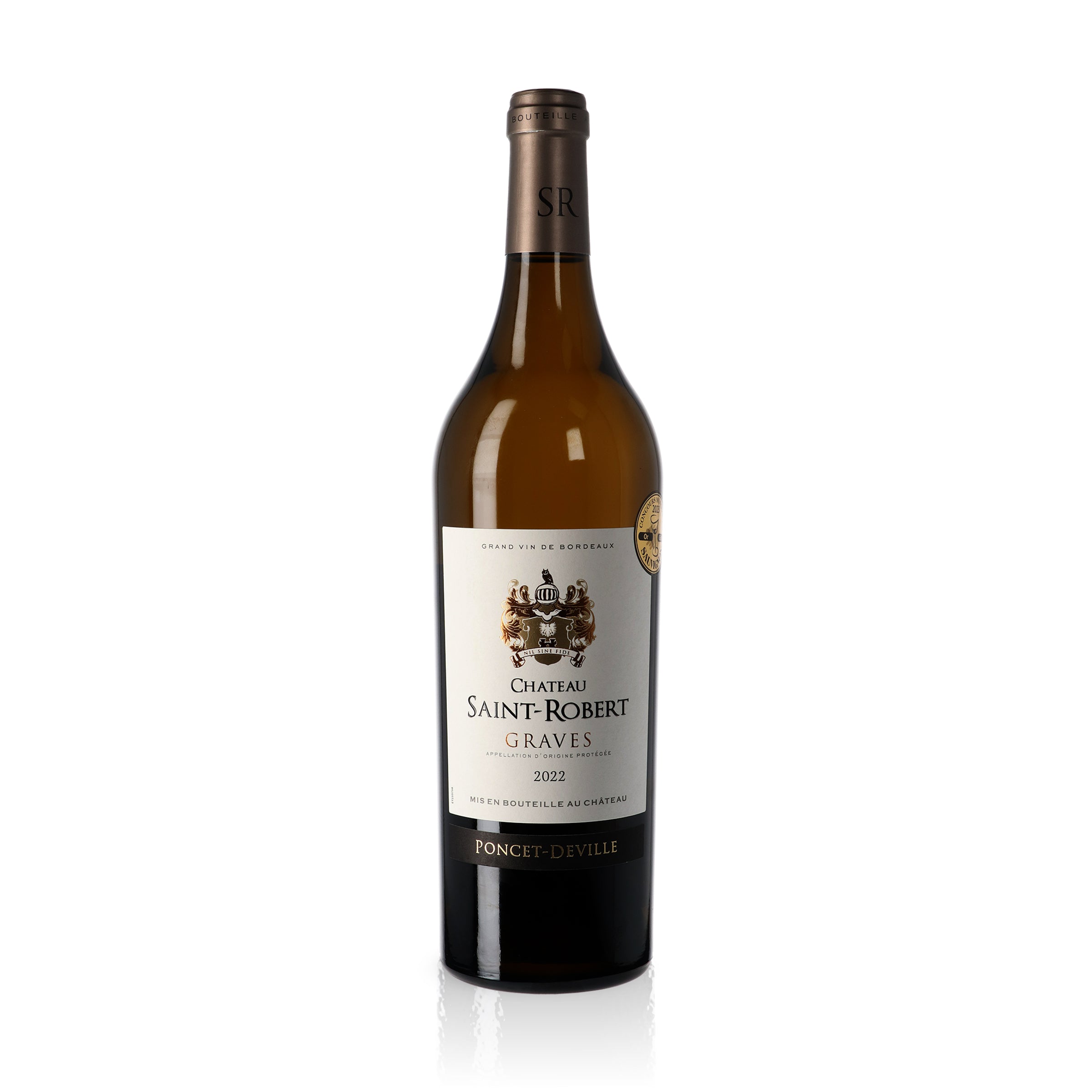 Graves Blanc 2022 - Château Saint-Robert Poncet-Deville | Weißwein 0,7 ...
